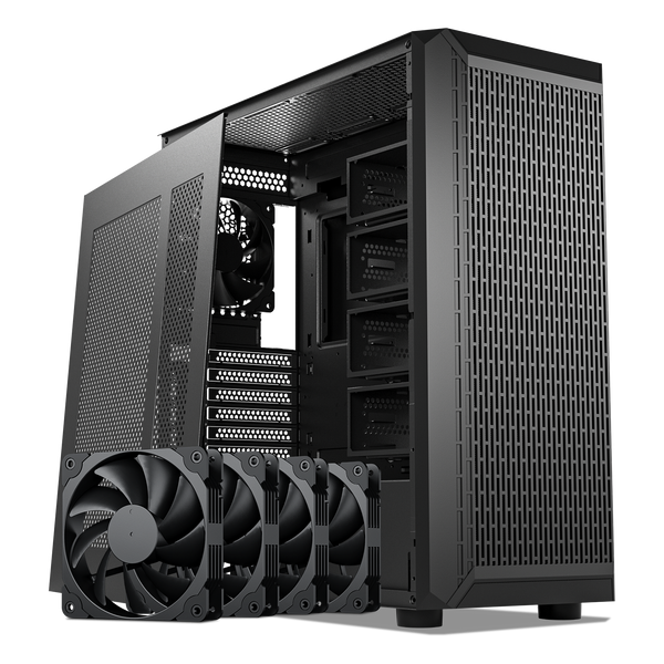 DARKROCK Classico Storage Master Case ATX Computer Case Mid Tower with ...