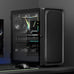 DARKROCK EC2 Black ATX Mid Tower PC Case, Type-C Ready, Supports 50 Se ...