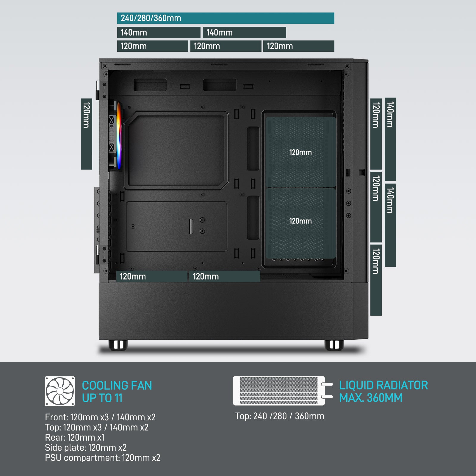 Computer Case – DARKROCKPC