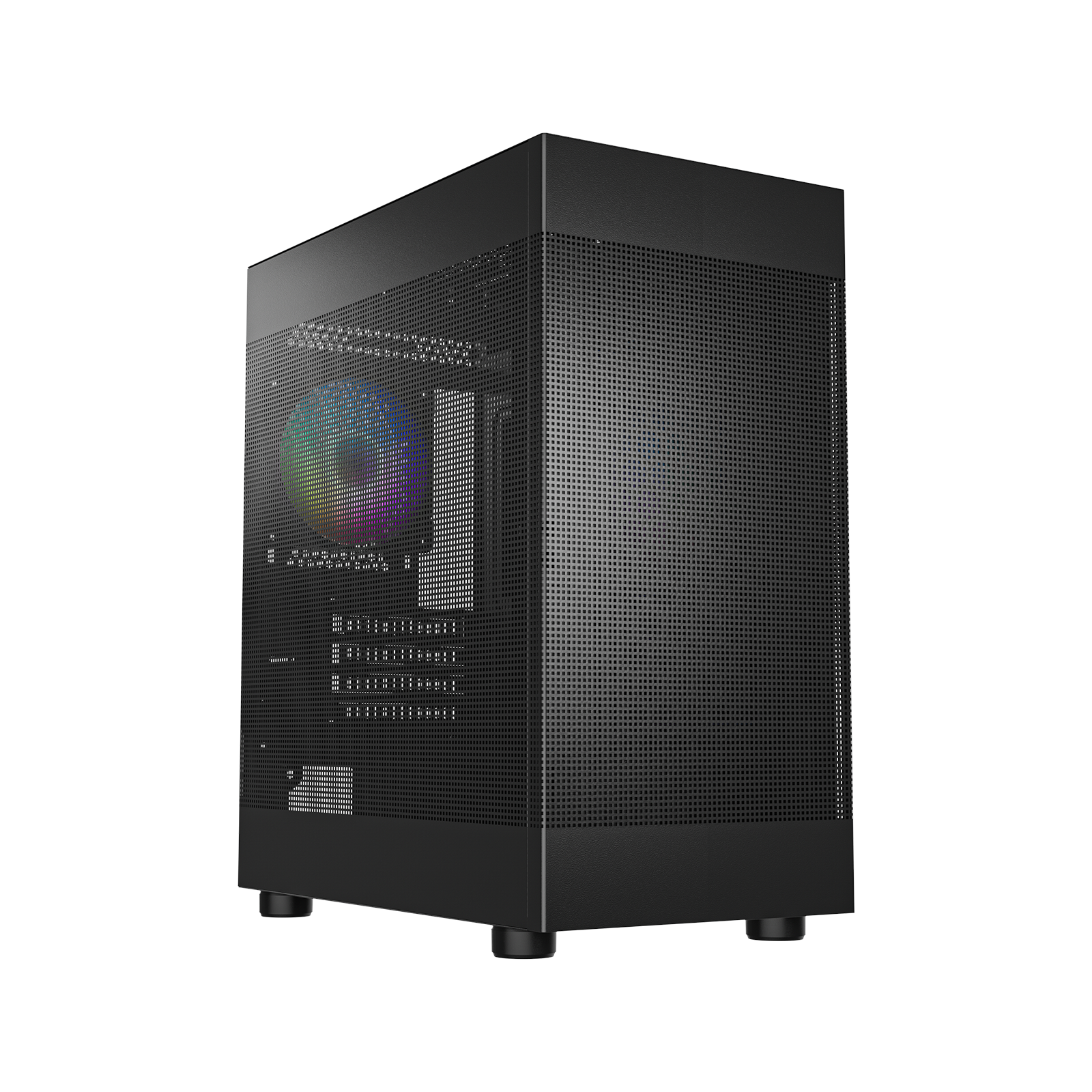 DARKROCK MH200 Black PC Computer Case for Office&Gaming Compact Mid-To ...